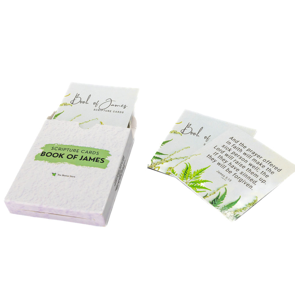 Book of James Scripture Cards — KSH 900 | Biblical Card Game | The ...
